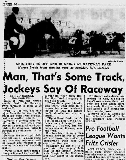The closing of Raceway Park – Toledo History Box