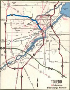Interstate 475 opens through West Toledo – Toledo History Box